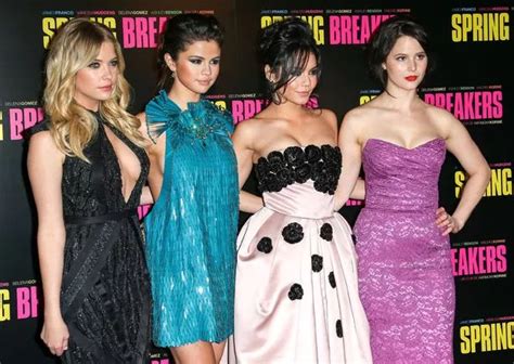 Selena Gomez strips off in underwear for Spring Breakers poster - The ...
