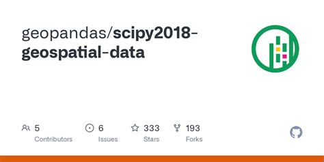 Github Geopandasscipy2018 Geospatial Data