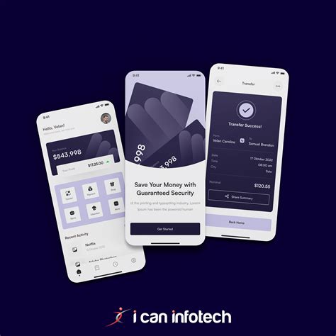 Finance Application App UI Design App Design On Behance