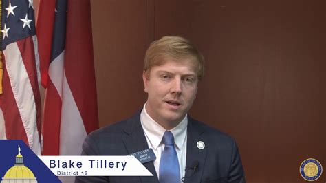 Sen Blake Tillery Senate In A Minute Week 1 2019 Session Youtube
