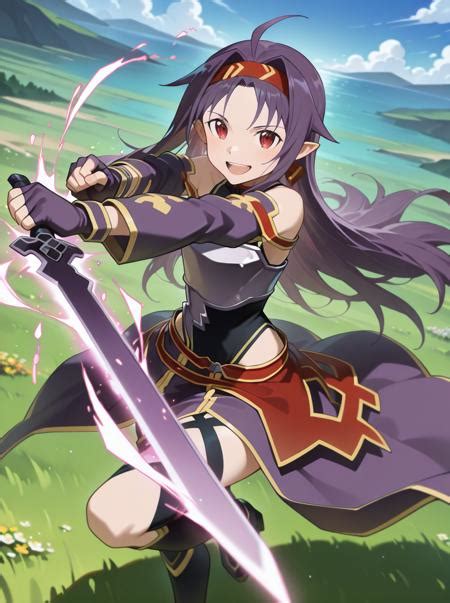 Yuuki Konno Sword Art Online Illustrious Ai Art Model Pixai