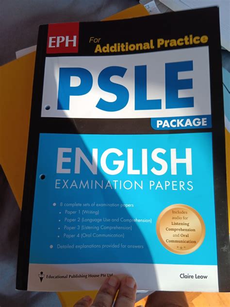 Eph Psle English Hobbies And Toys Books And Magazines Assessment Books
