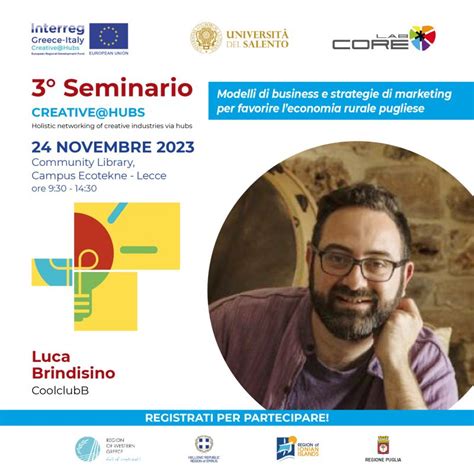 Core Lab On Linkedin Seminario Economiarurale Business
