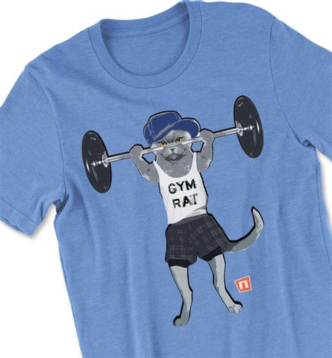 Gym Rat Tshirt Hustle For That Muscle
