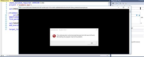 Toch Dll Not Found When Compiled On Windows C PyTorch Forums