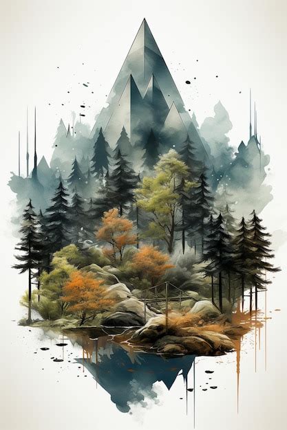 Ilustração De Arte Digital Vetor Premium