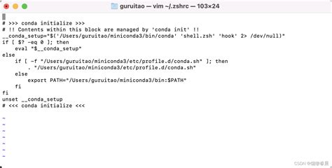 Mac Osm1安装配置minicondaminiconda Mac Csdn博客