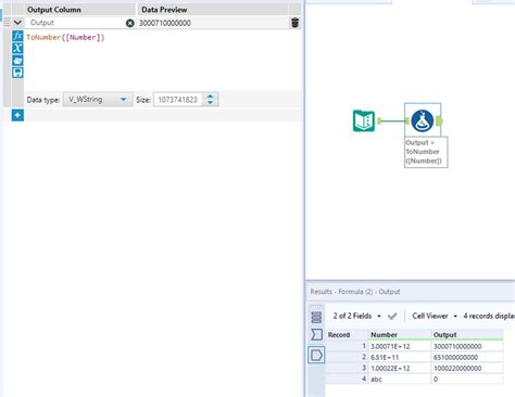 Solved Fixing E11 Notation From Csvexcel Alteryx Community