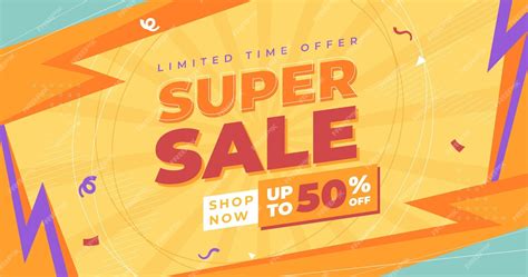 소셜 미디어 판매 게시물 템플릿 무료 벡터