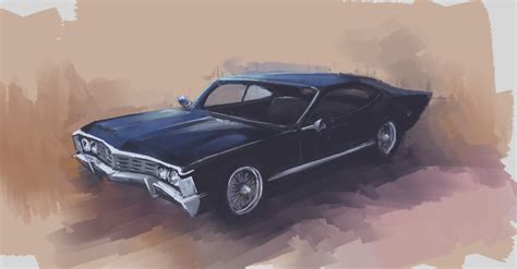 69 Chevy Impala By Parasj Arte On Deviantart