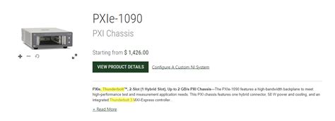 Pxie 1090 Usb C Ni Community