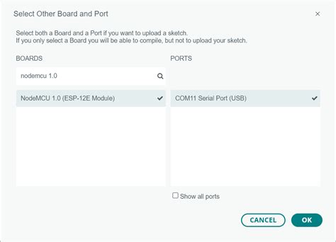 Uruchomienie Esp Nodemcu V Z Wykorzystaniem Rodowiska Programistycznego Arduino Ide