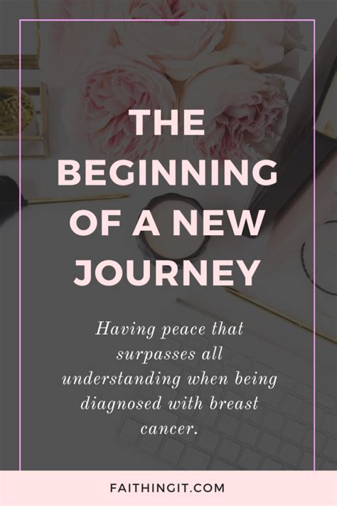 The Beginning Of A New Journey Faithing It