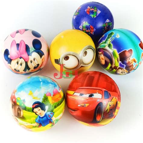 Cartoon Pu Ball Bola Mainan Shopee Malaysia