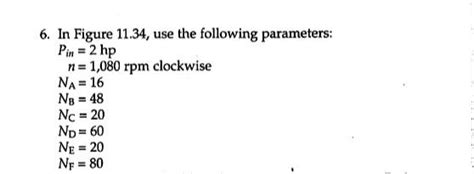Solved FIGURE 11 34 Gear Train For Problem 6 For Problems 3 Chegg Com