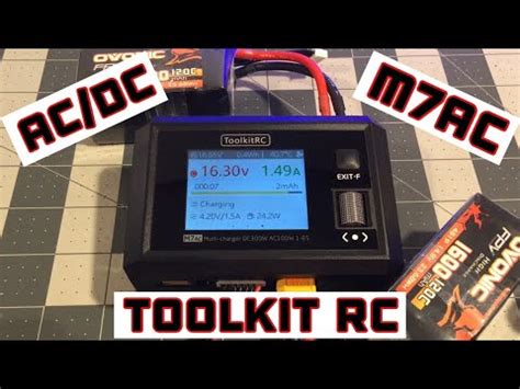 Toolkit RC M7AC AC DC Multifunctional Smart Battery Charger YouTube