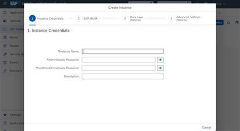 create your trial sap hana cloud instance in sap cloud foundry r