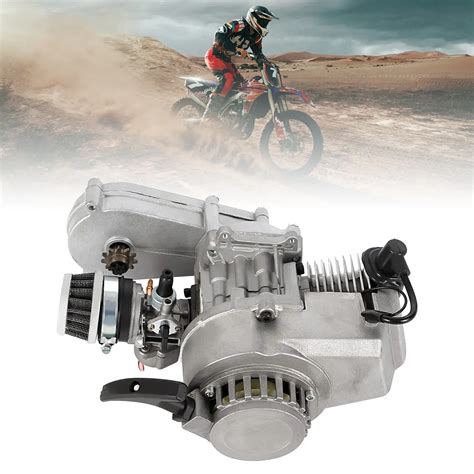 New 2 Stroke Engine Motor With Carburetor Air Filter Gear Box Most Air