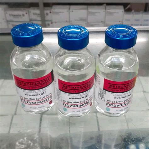 Jual Metronidazole 500mg Infus Injeksi Per Box Original Di Seller