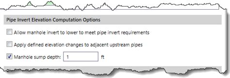 Assign Pipe Invert Elevations Command Civilgeo Knowledge Base
