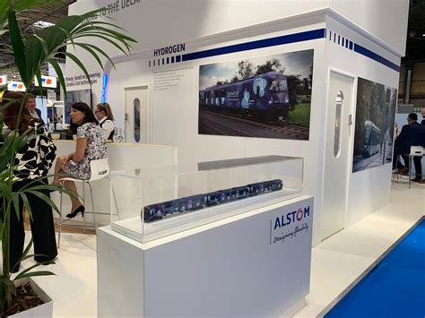 Alstom Presents Hydrogen Breeze Train Model At Railtex Railway News