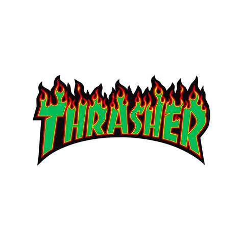 Hintergrundbild Mit Dem Logo Des Thrasher Magazins