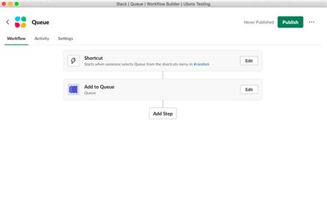 Integrate Queue With Slack Workflows