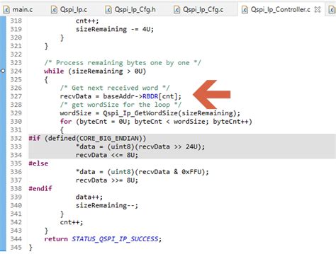 initial qspi will be timeout on s32k314 evb used nxp example code
