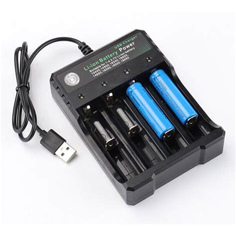 4 2v 18650 Lader Li Ion Batterij Usb Onafhankelijk Vicedeal
