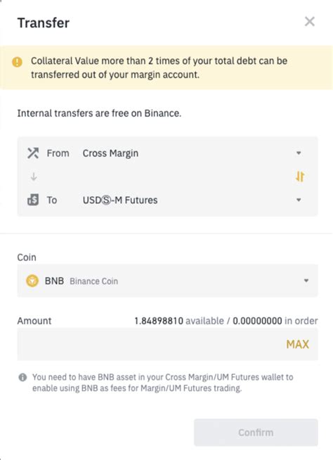 wallet transfers auto fund functions and negative balances in binance