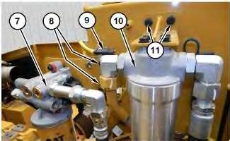Pm620 And Pm622 Cold Planer Machine Systems Hydraulic Oil Tank Remove