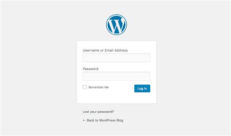 Как создать собственную форму входа в Wordpress