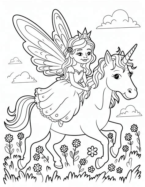 Free Unicorn Coloring Pages Pdf Printables Colorings