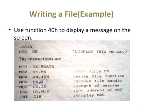 Assembly Language Programming Basics Ppt