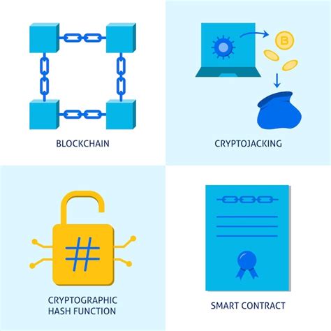 Premium Vector Crypto And Blockchain Icon Set