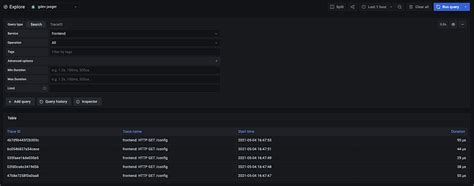 Jaeger Data Source Grafana Cloud Documentation