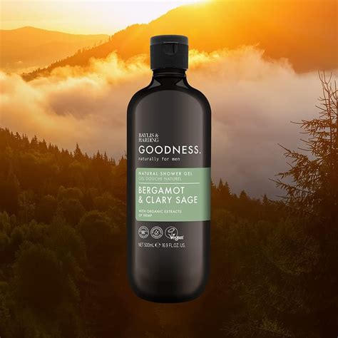 Baylis And Harding Baylis Goodness Men Bergamot And Clary Sage Natural Sho