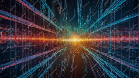 Premium Photo Analyze And Visualize Complex Information On A Virtual