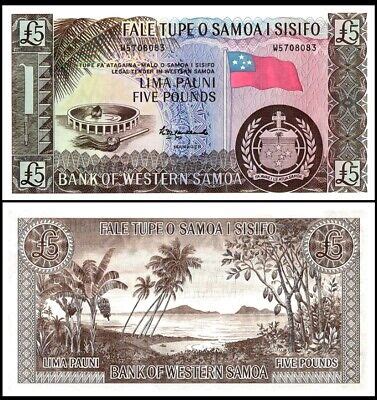 Western Samoa 5 Pounds 2020 P 15cs Unc World Currency Ebay
