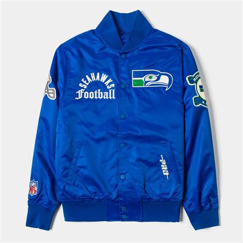 Blue Football Nfl Seattle Seahawks Original Jacket
