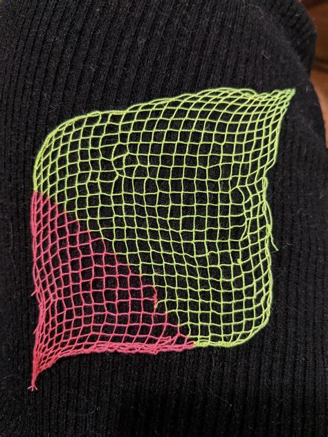 Hand Knotted Net For Future Filet Scrolller