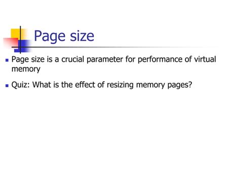 Virtual Memory Operating System Notesppt