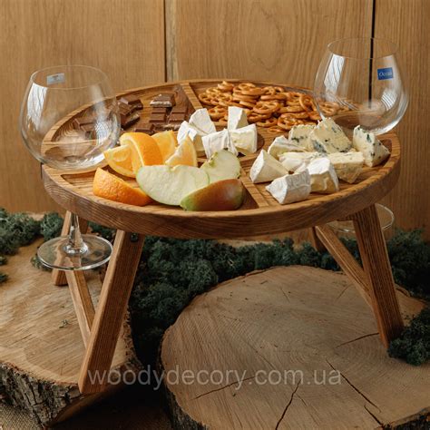 Винний столик подарунок дружині подарунок мамі подарунок подрузі сестрі подарунок на день