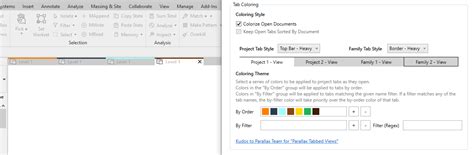 Pyrevit Tab Coloring More Contrasting Color Scheme · Issue 1150