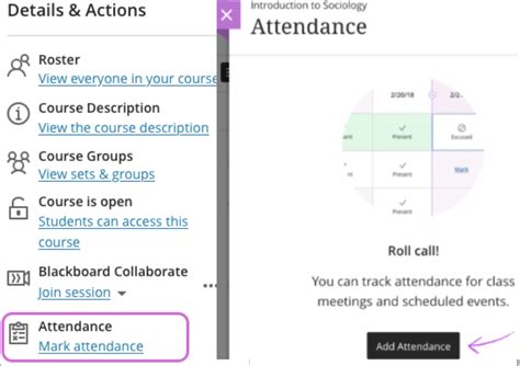 Attendance Tool Available In Govcloud 390058 Blackboard Help