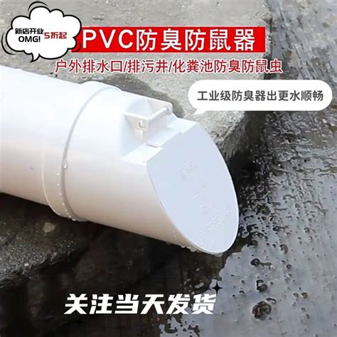 [ready Stock] Pvc Pipe Deodorizer Exhaust Sewage Pipe Deodorant Floor