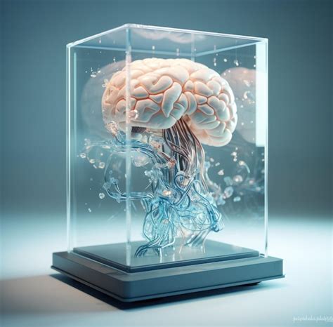 Premium Ai Image Brain Model Brains In The Museum Brains Abstraction