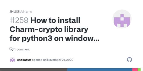 How To Install Charm Crypto Library For Python On Windows Issue JHUISI Charm GitHub