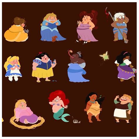 A Todas Nos Pasan Los Años Y Los Kilos Disegno Caricatura
