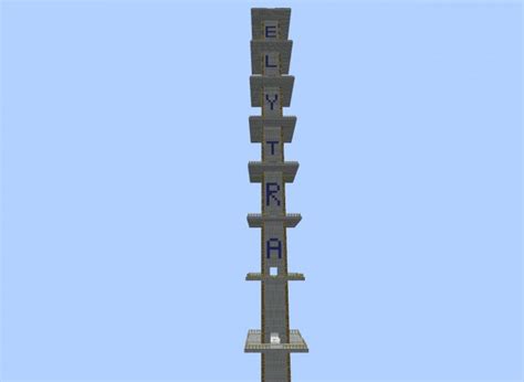 Elytra Tower Minecraft Map